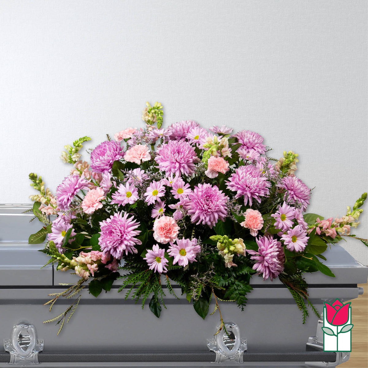 Casket Spray Collection – Aloha Sympathy Flowers By Beretania Florist