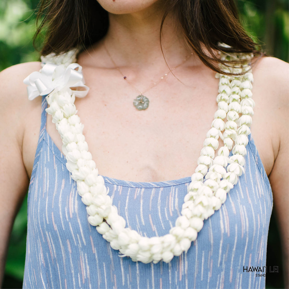 3 Strand Pikake Lei – Aloha Sympathy Flowers By Beretania Florist